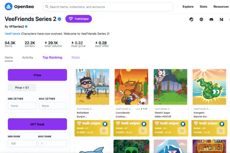 How to Check NFT Rarity on Opensea (Directly on the Platform) - Cyber Scrilla