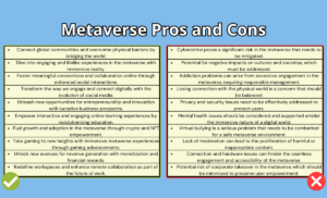 Metaverse Pros & Cons 2023: Key Benefits and Concerns - Cyber Scrilla
